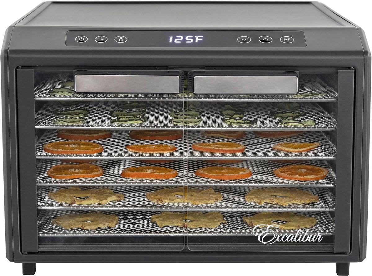 Excalibur Electric Food Dehydrator Select Series 6-Tray with Adjustabl ...