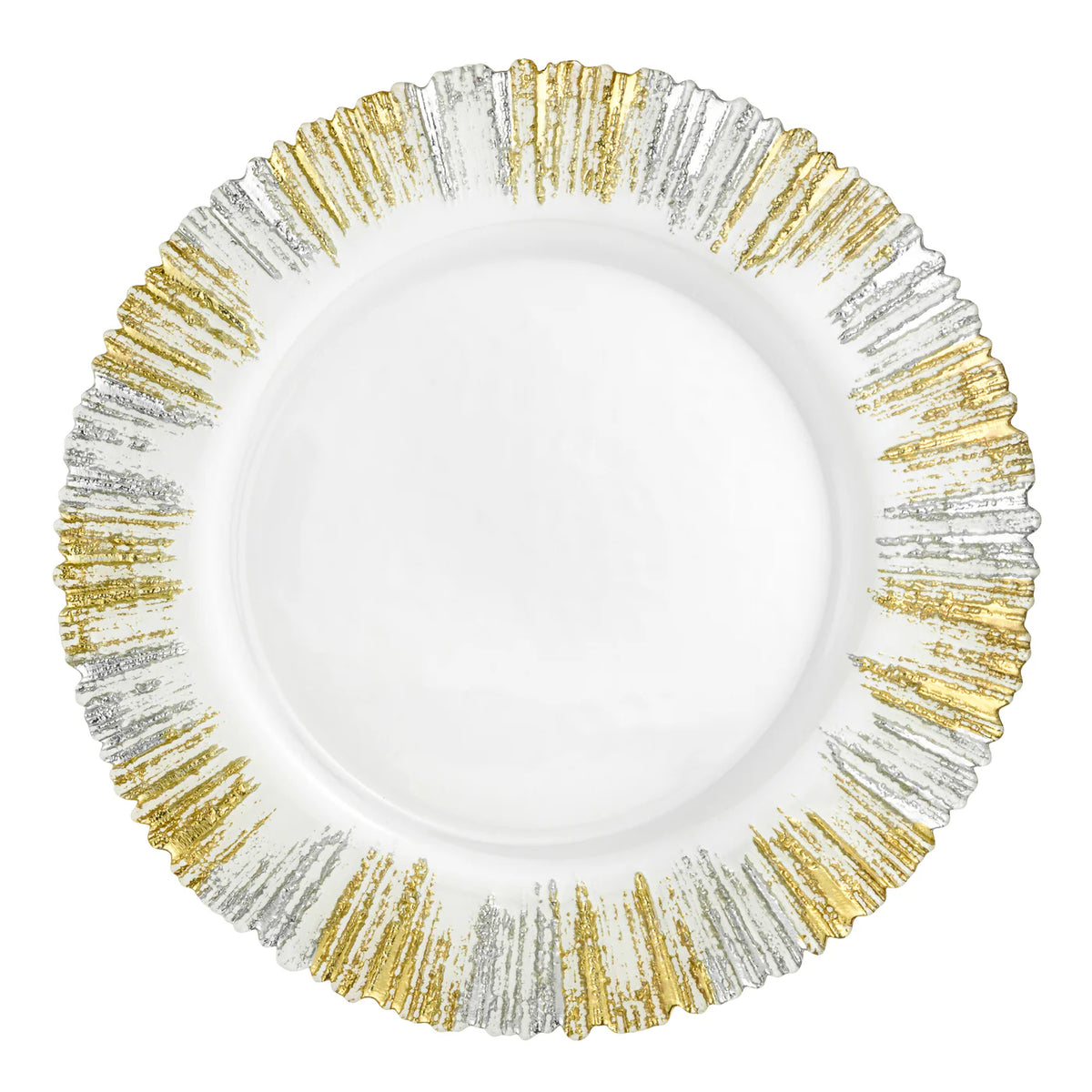 Joseph Sedgh Aura 13" Glass Charger — Kitchen Clique
