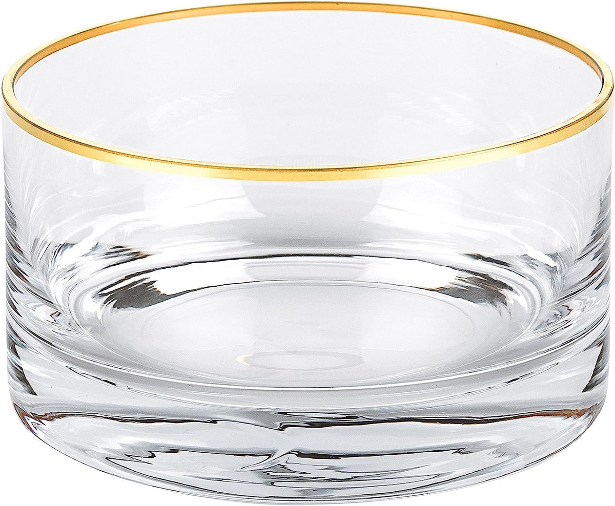 Badash - Manhattan Mouth Blown Glass All Purpose Bowl — Kitchen Clique