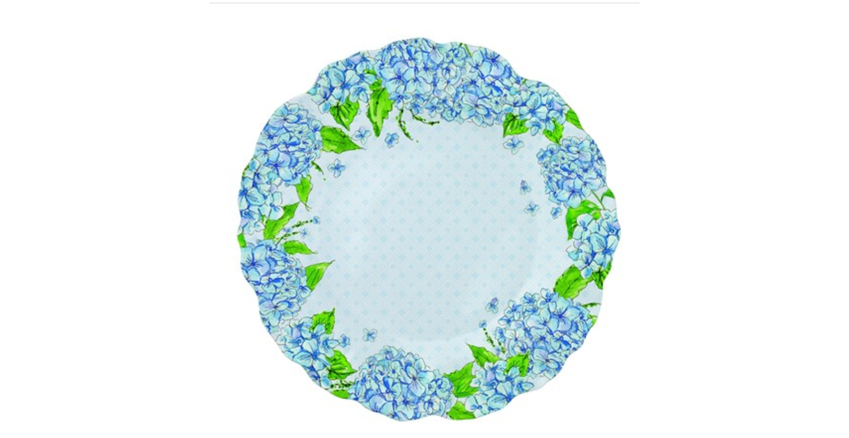 Merritt International Hydrangea Dinner Plate, 11.5 inch — Kitchen Clique