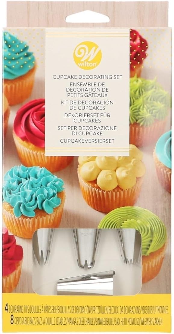 Wilton Cupcake Decorating Icing Tips, 12pc. Set — Kitchen Clique