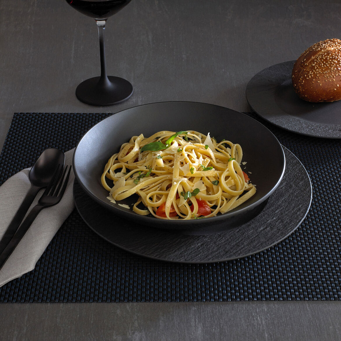 Villeroy & Boch Manufacture Rock 12 pc Dinnerware Set — Kitchen Clique