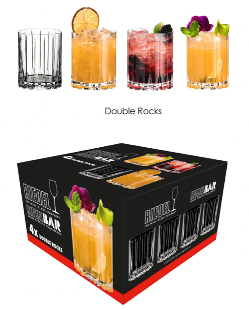 Riedel Drink Specific Glassware Double Rocks Set of 4 — Kitchen Clique
