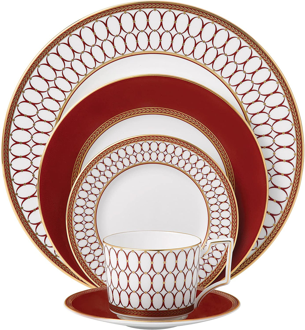 Wedgwood Renaissance Red Dinnerware, 5 Pc. Place Setting — Kitchen Clique
